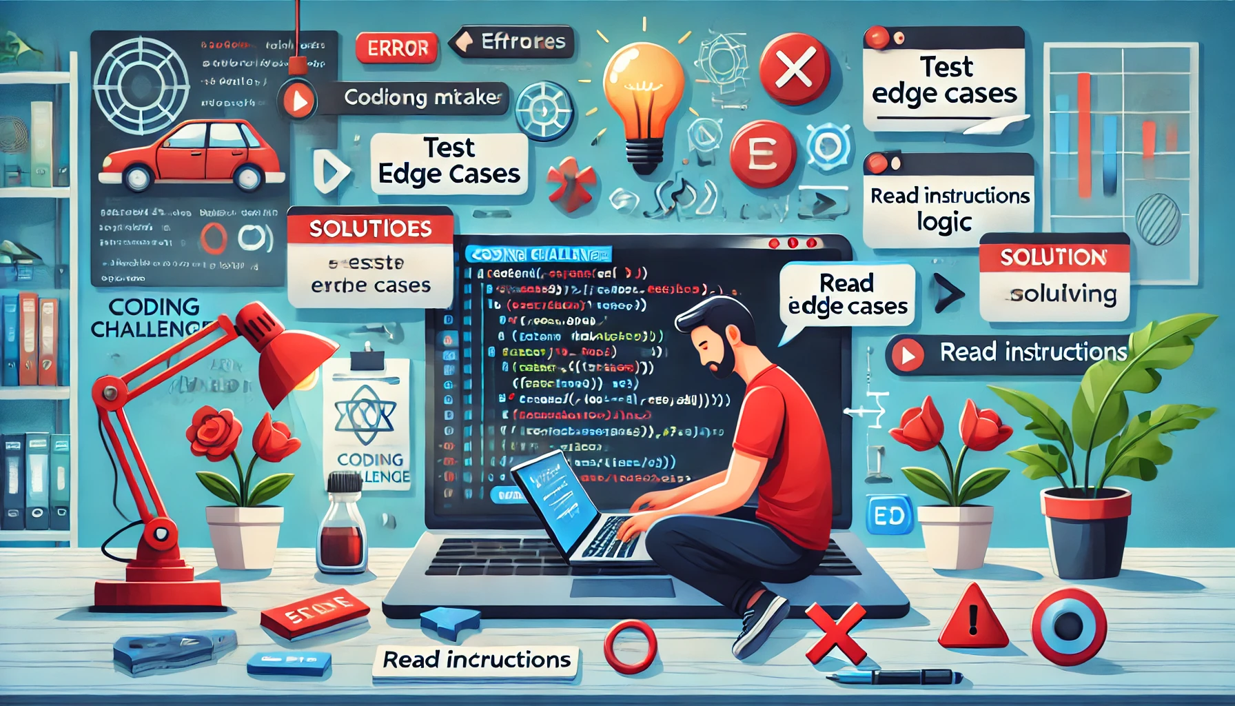 Common Mistakes During Coding Challenges (and How to Avoid Them) - Developer interviews